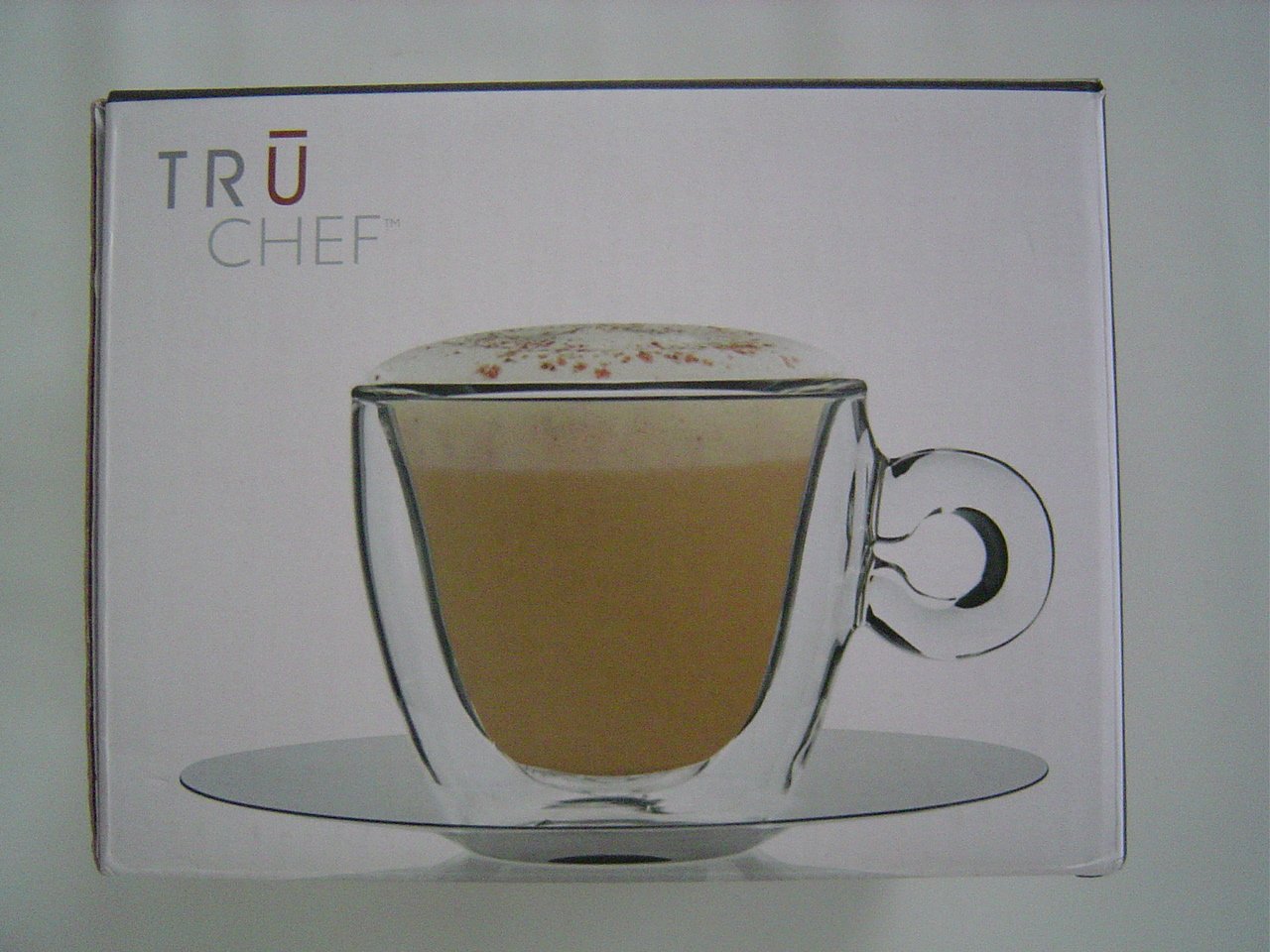 Buy Tru chef set of 2 cappuccino with saucer Online at Low Prices in ...