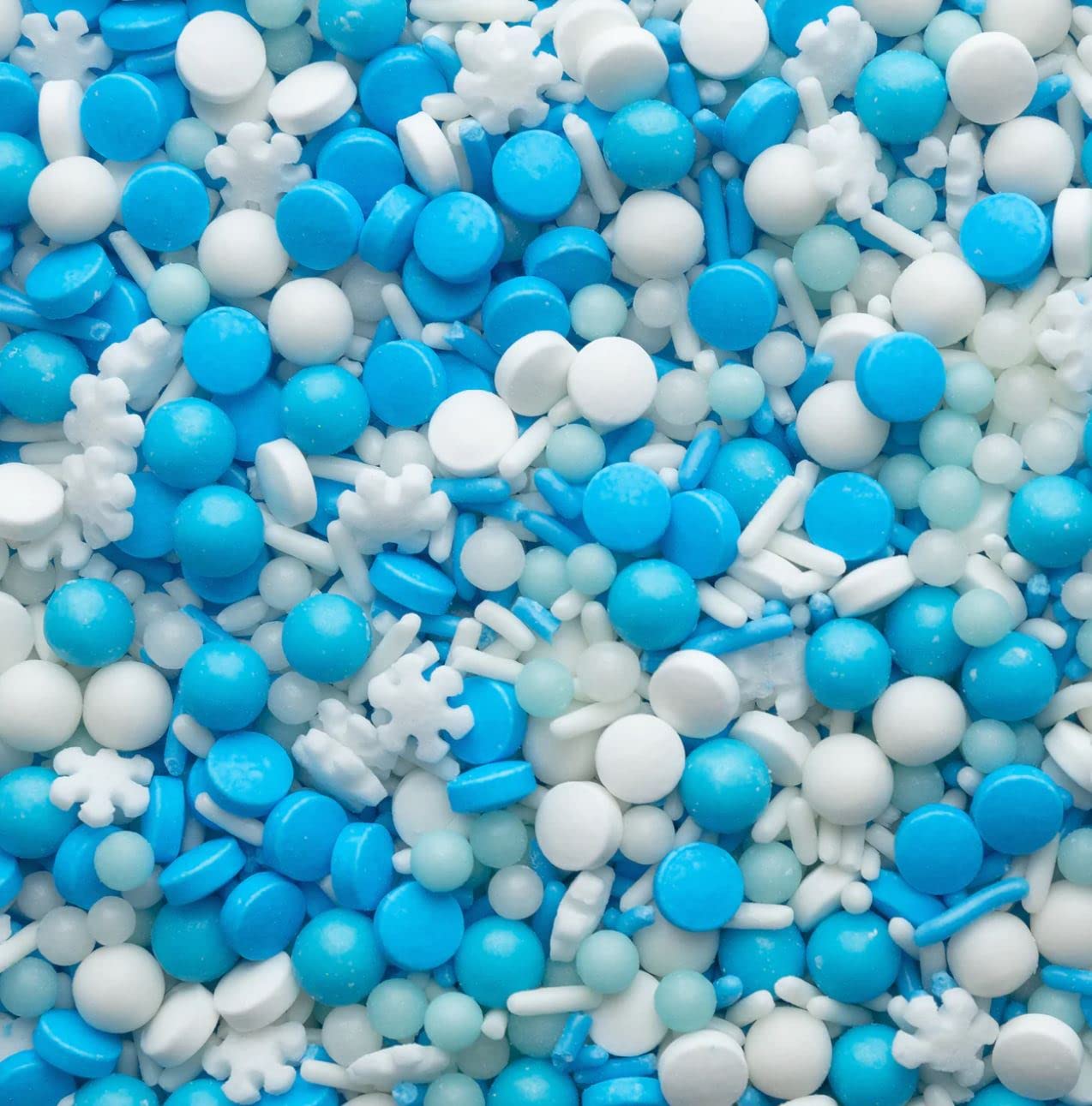 Amazon.com: Let It Snow Mix - Edible Sprinkle Topping | great for ...