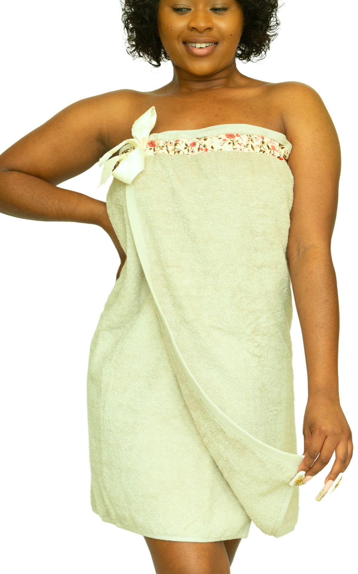 Amazon.com: UWRAPT Towel + Wrap for Women with Tie Closure All-in-One ...