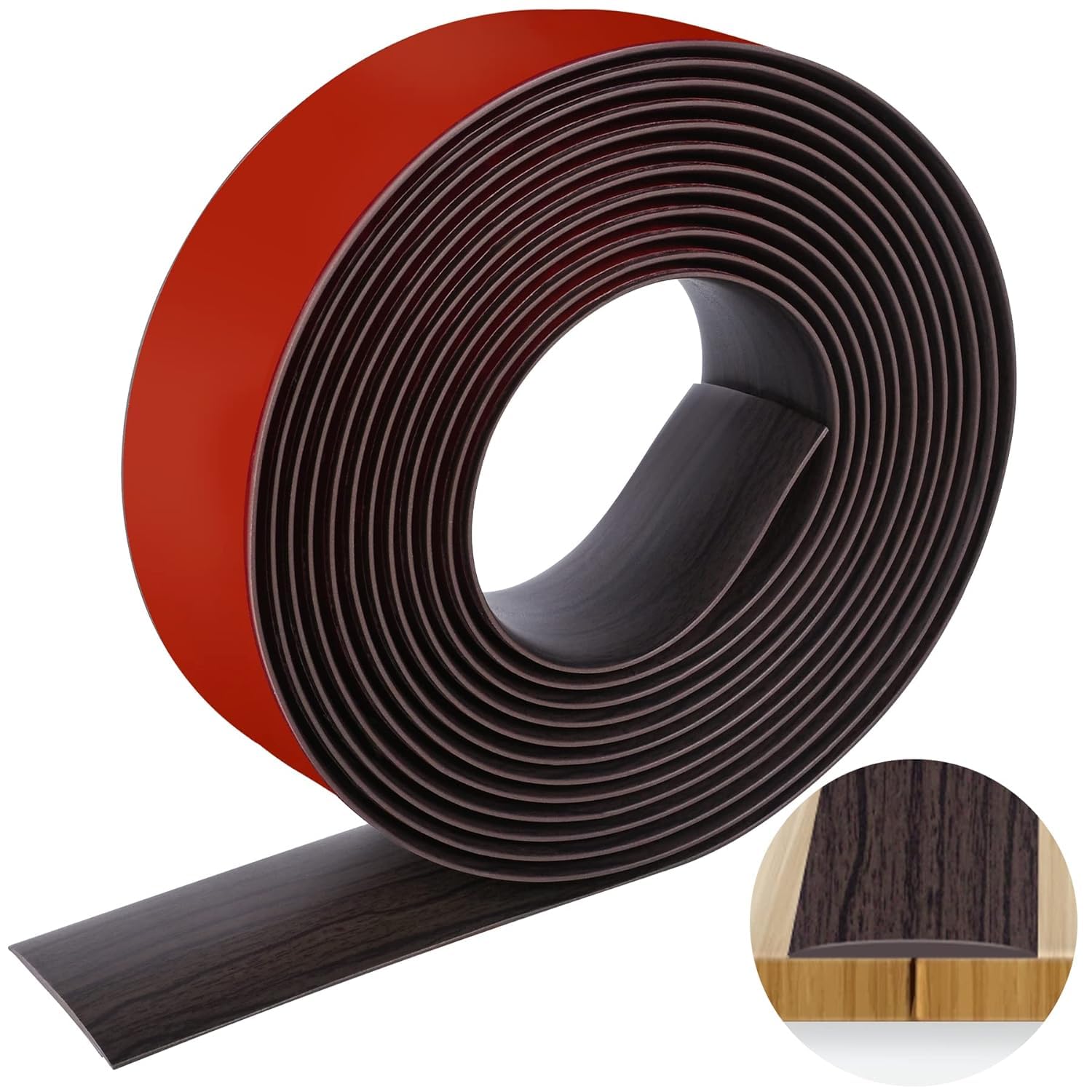 Snapklik.com : 16.4Ft Floor Transition Strip, Floor Cover Strips Self ...