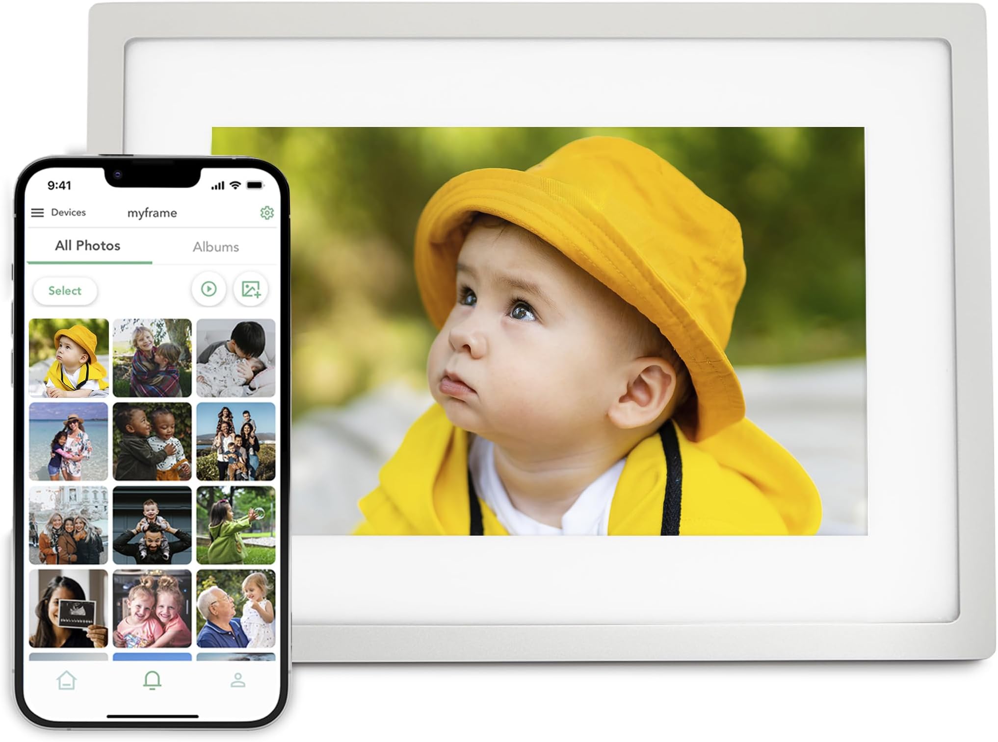 Amazon.com : Skylight Digital Picture Frame - WiFi Enabled with Load ...