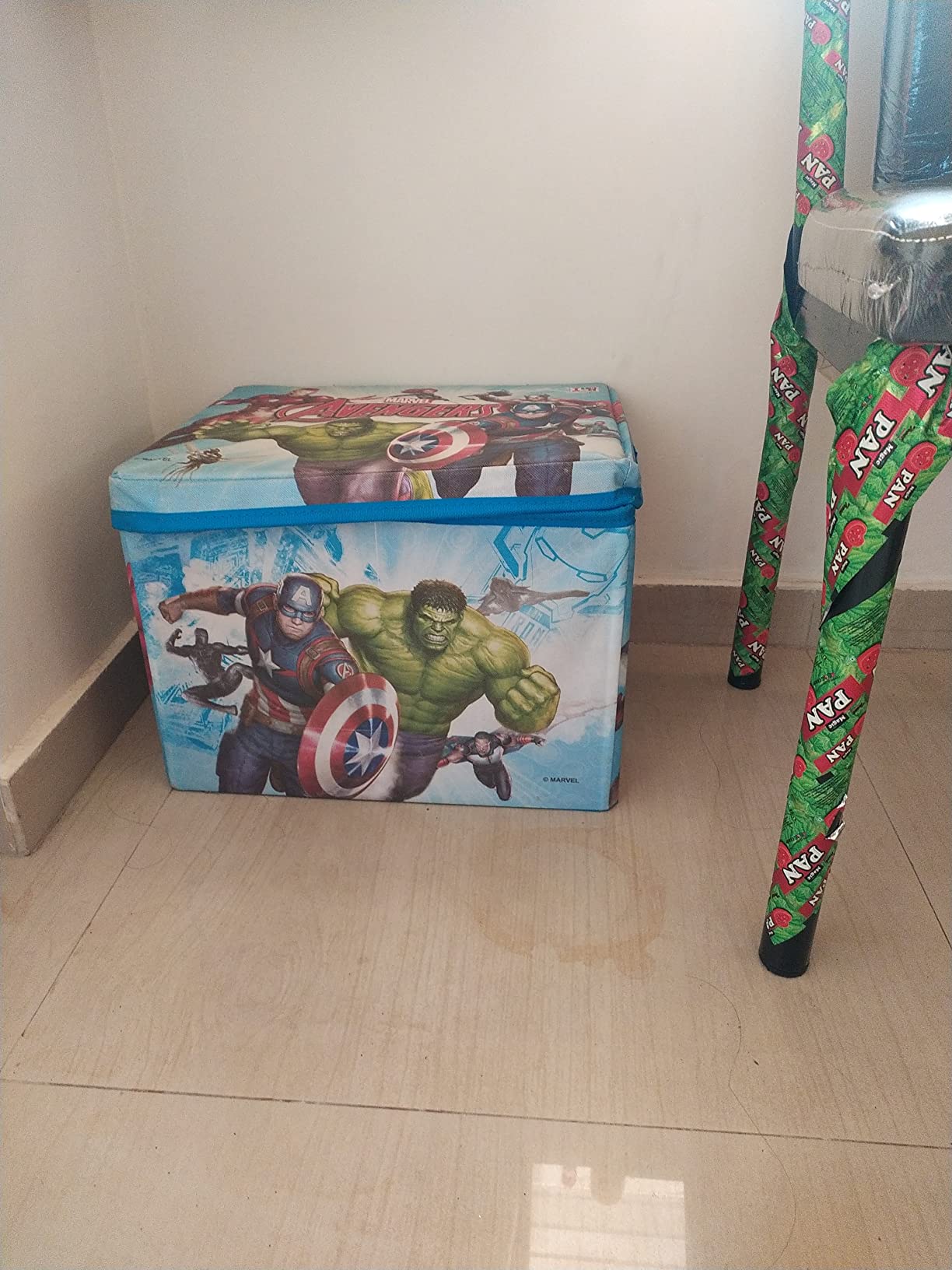 Marvel Avengers Toy Storage Box - Blue : Amazon.in: Home & Kitchen