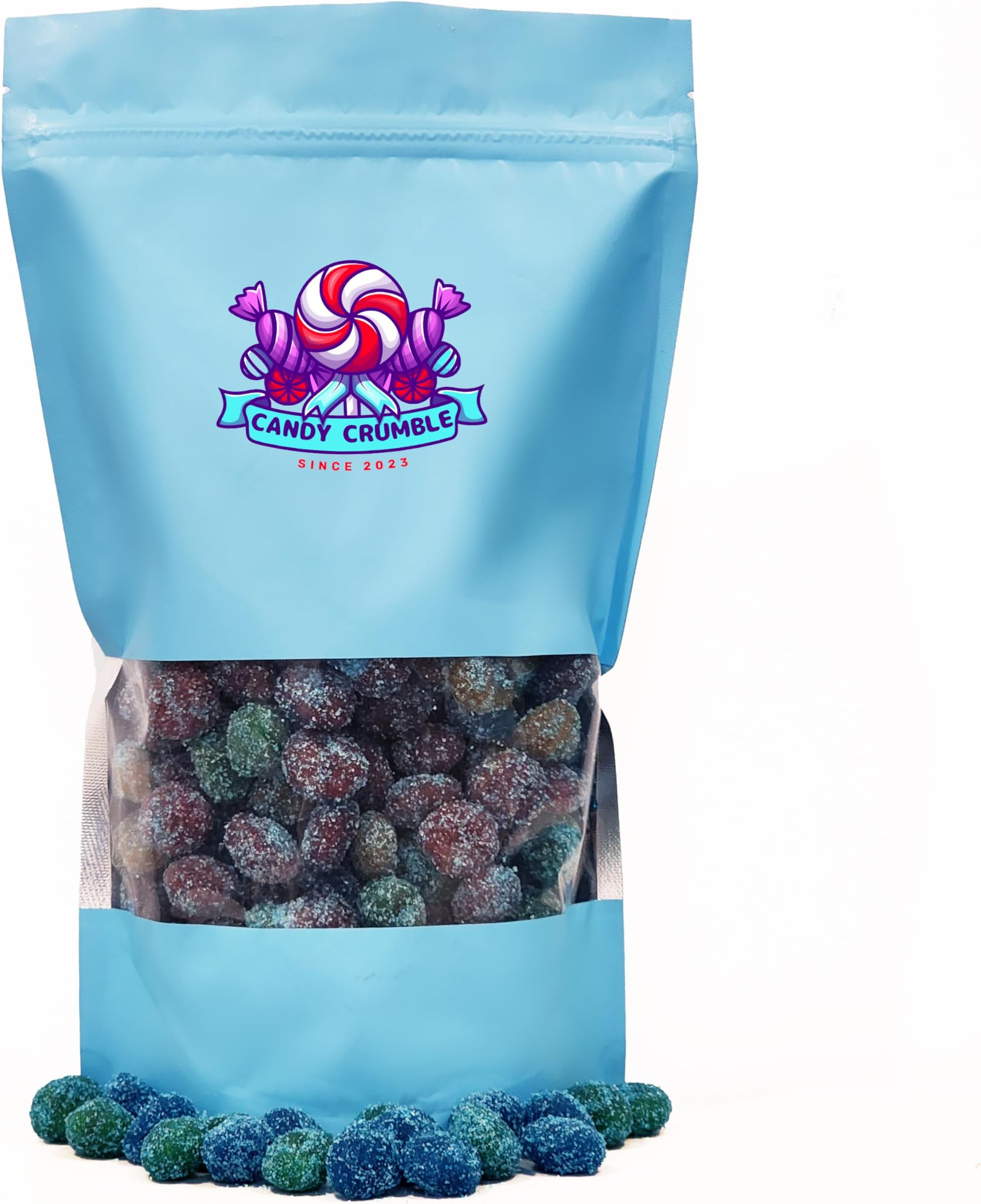 Amazon.com : Sour Sweet Gushers, Super Tangy Blueberry Cotton Candy ...