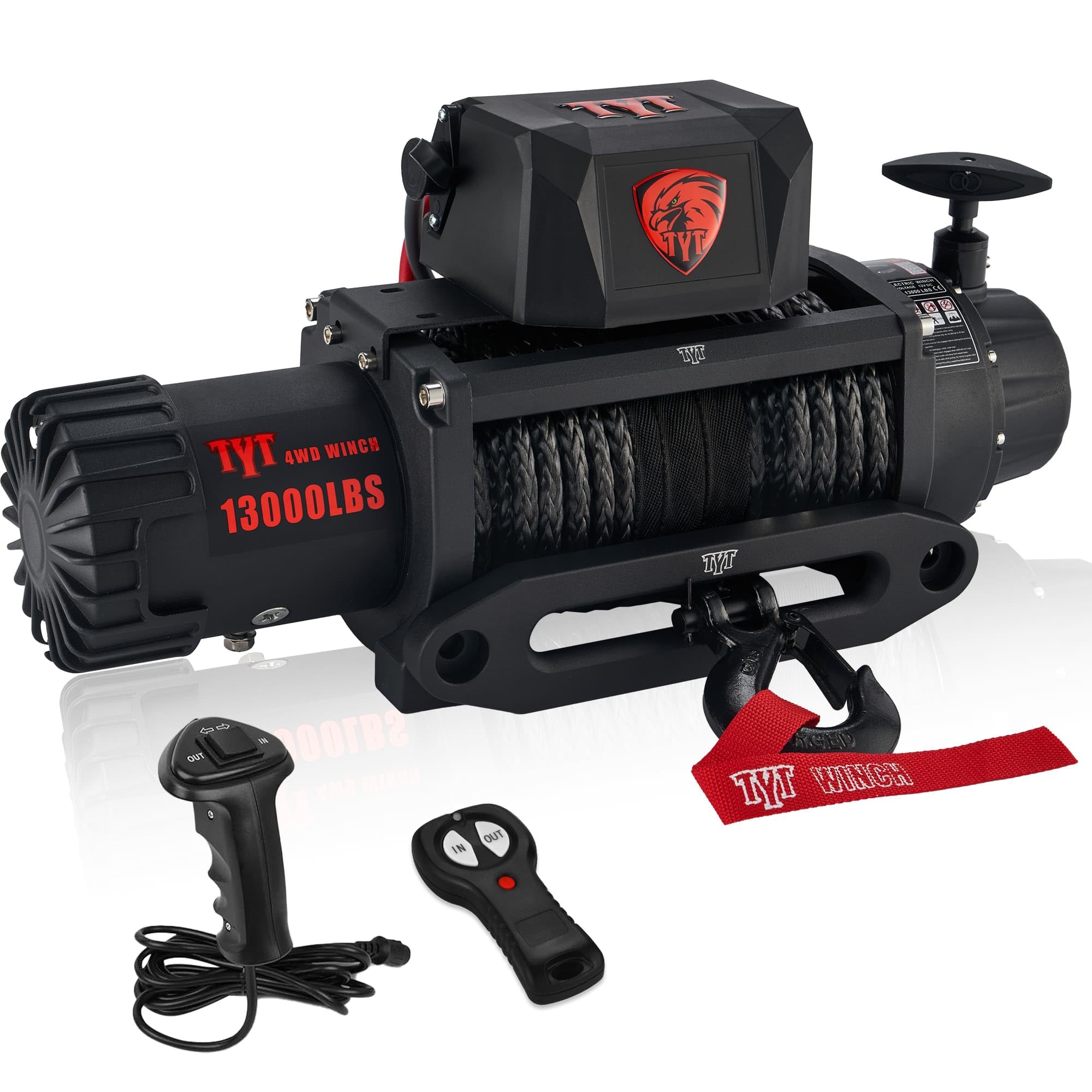Snapklik.com : TYT T1 Series Winch 13000 Lb. Advanced Load Capacity ...