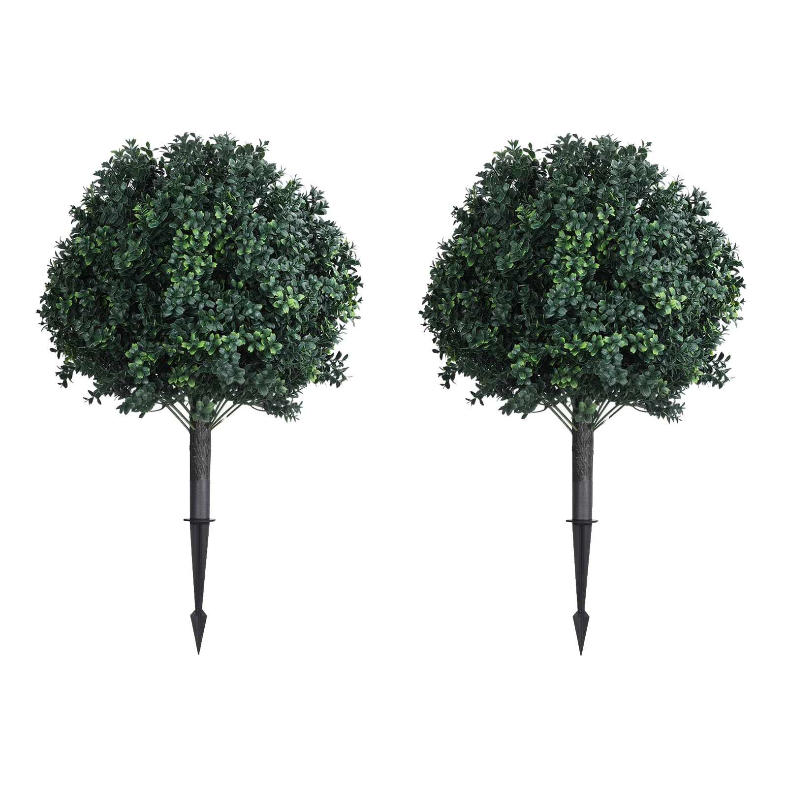 Amazon.com - Artificial Boxwood Ball Bush 27" Tree UV Resistance Rated ...