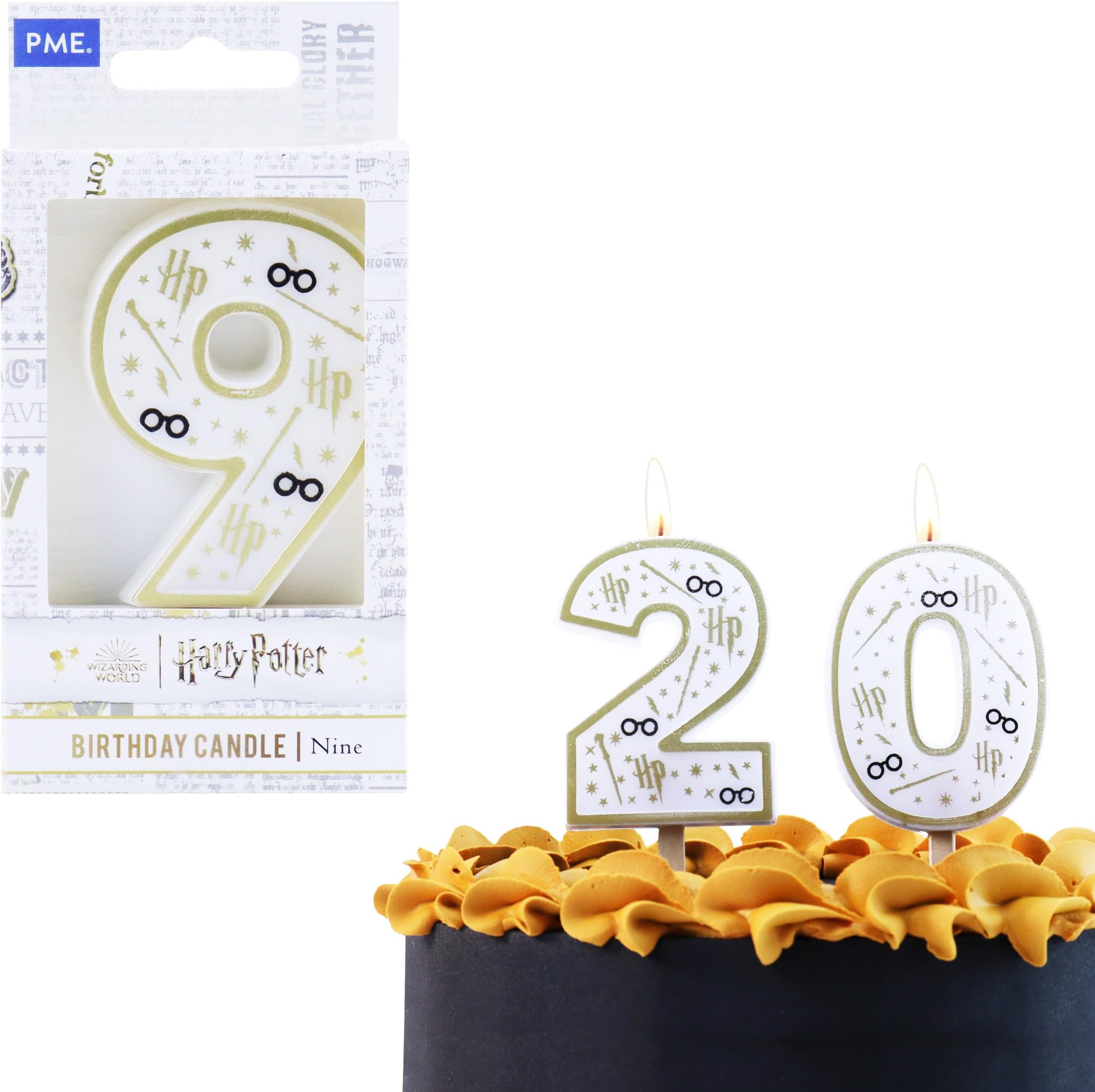 PME Harry Potter Birthday Candle, Number 9 : Amazon.co.uk: Toys & Games