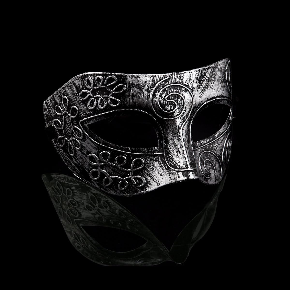 Buy LUOEM Masquerade Face Mask Cool Men Greek Roman Fighter Masquerade ...