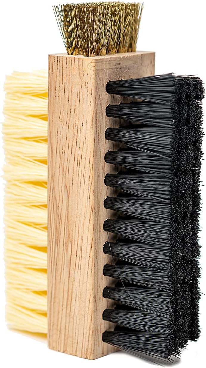 Amazon.com: GUZI 2Pcs Professional Cleaning Shoe Brush Plastic Soft ...