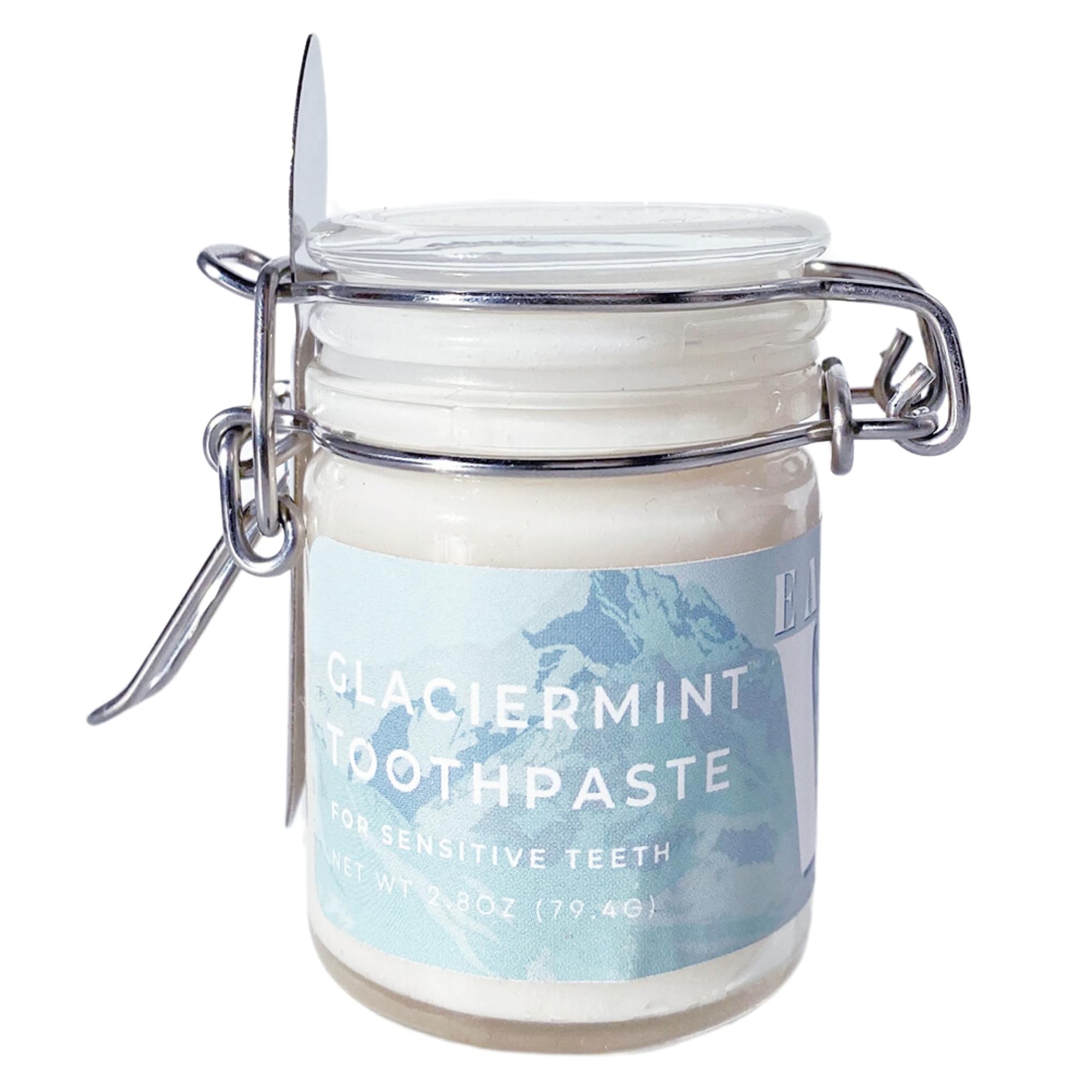 Amazon.com : GlacierMint Toothpaste for Sensitive Teeth - All Natural ...