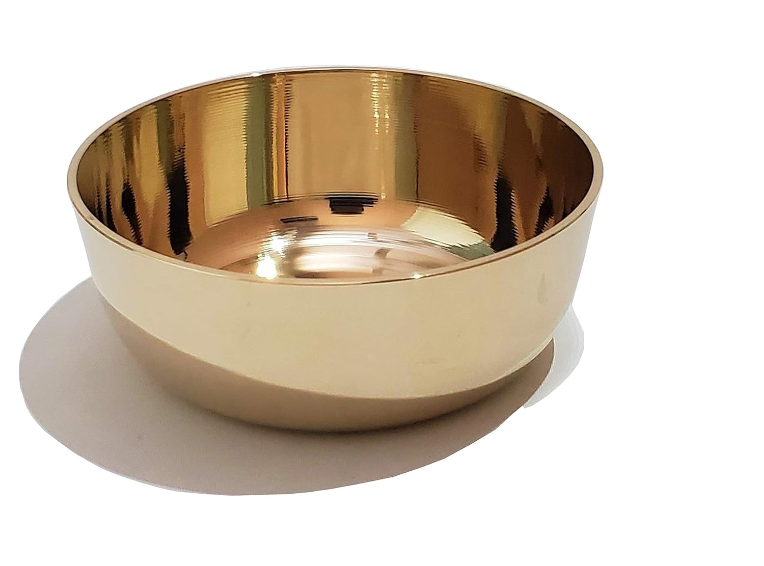 Buy Pure Source India Kansa/Bronze Solid Bowl - 150 Ml, 1 Piece, Gold ...