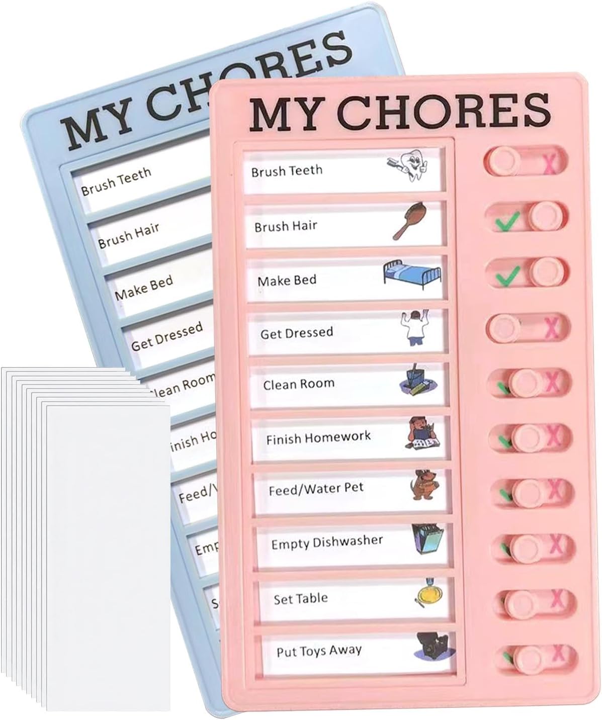 Litimkat Lot de 4 Tableau Memo Checklist, tableau de liste de contrôle ...