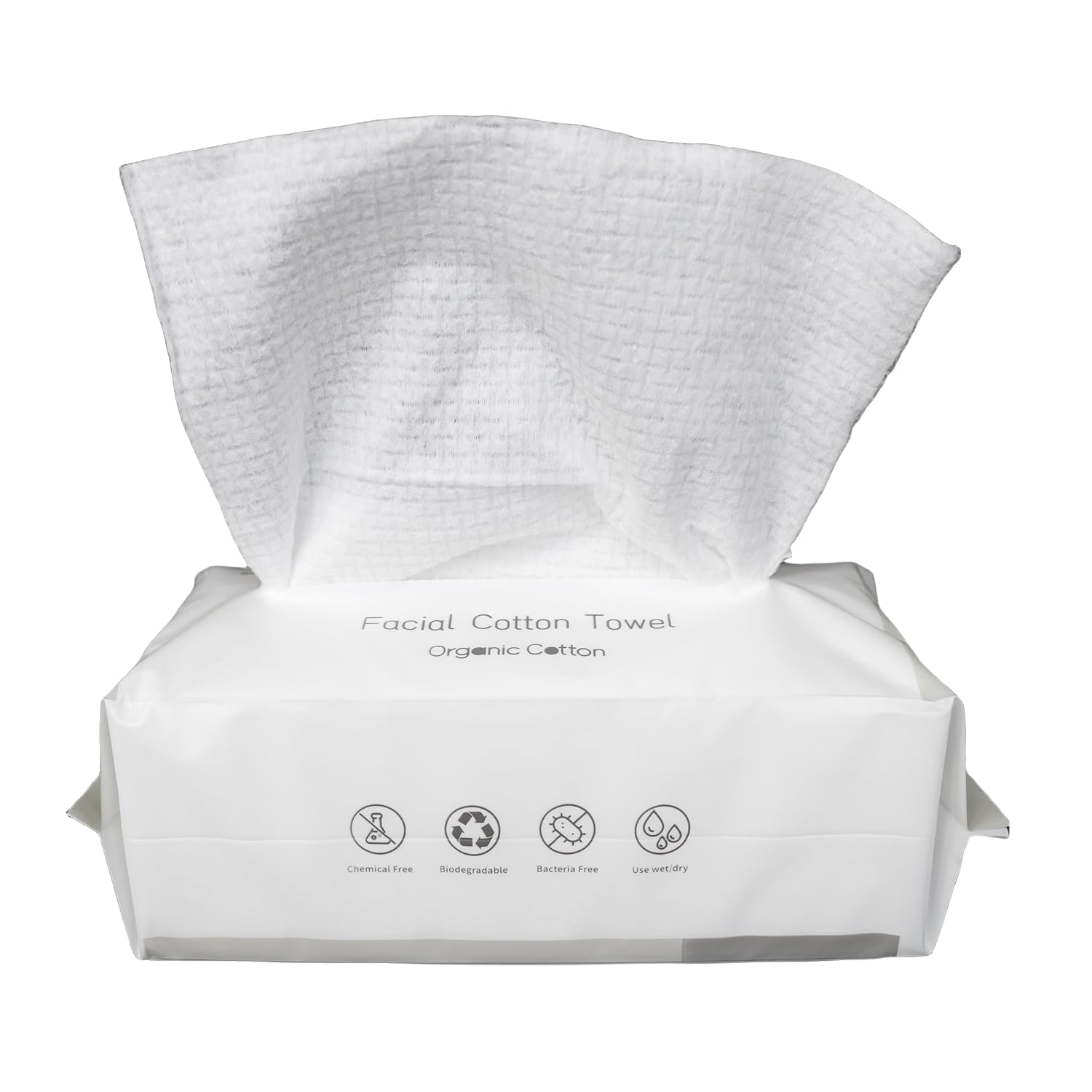 Amazon.com: O-Cotton Facial Cotton Towel, Organic Cotton, Cotton ...