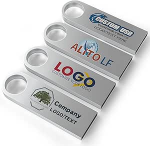 ABLAZE Custom Logo USB Flash Drive 20 Pack Personalized USB Drives with ...