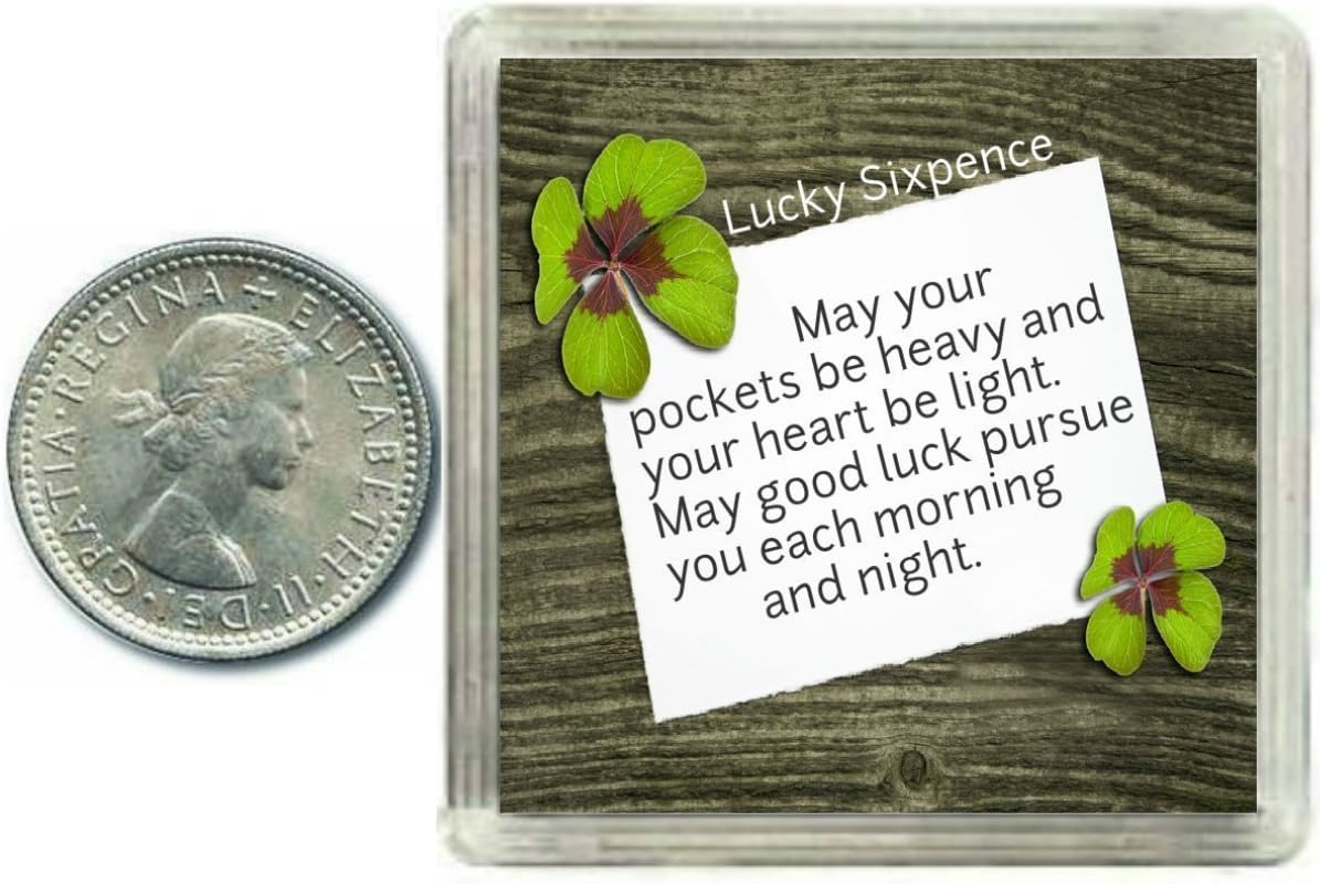 Lucky Sixpence Coin Good Luck Charm Gift, great present idea for ...