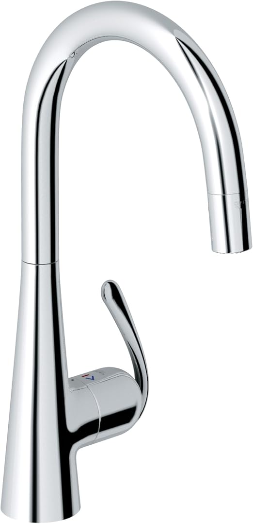 LadyLux Pro Single-Handle Pull-Down Kitchen Faucet - Touch On Kitchen ...