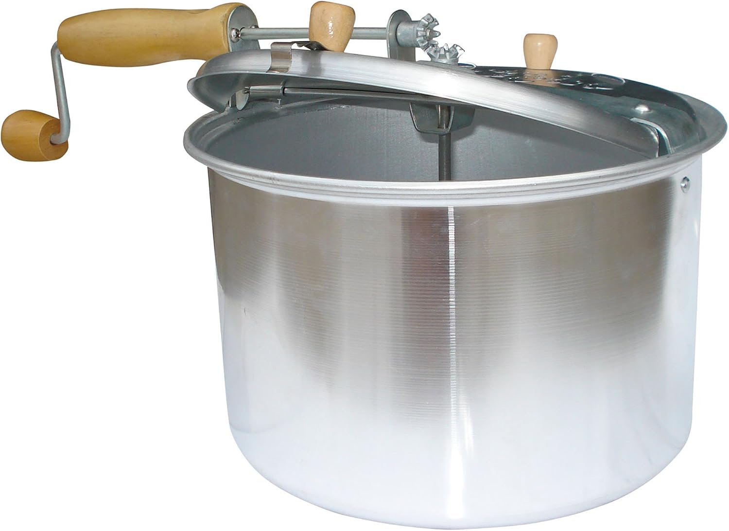 Amazon.com: AmeriHome STPOP6 6-Quart Popcorn Pop, Wood Handle: Electric ...