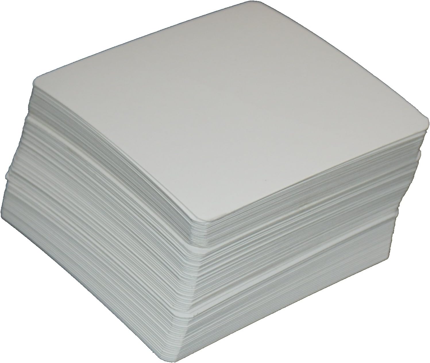 Amazon.com: 100 Blank Flash Cards White Super-Thick [400gsm] (89x91mm)