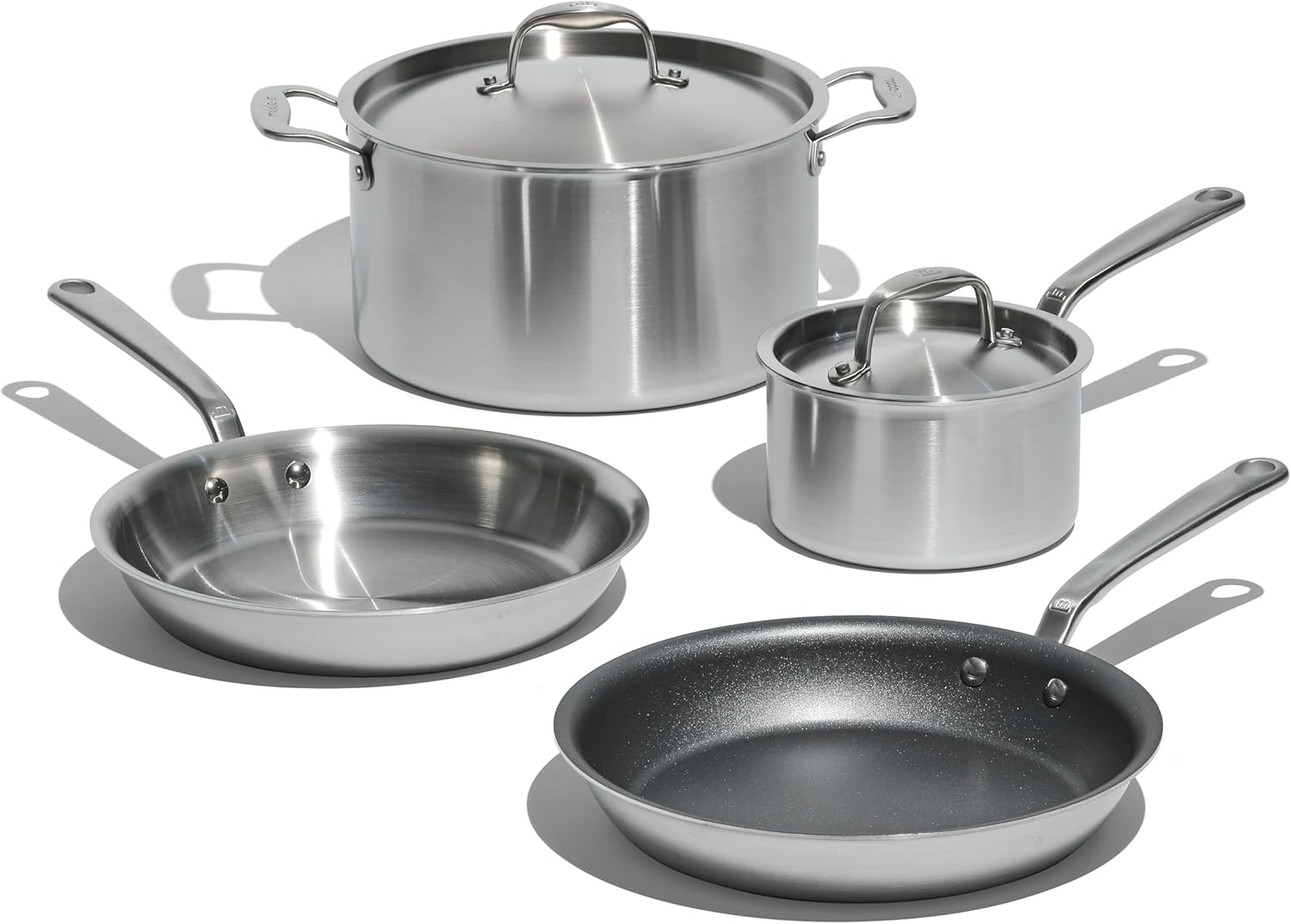 Amazon.com: Made In Cookware - 6 Pc Stainless Steel Cookware Set - 5 ...