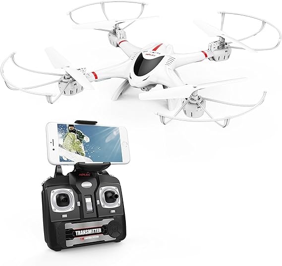Amazon.com: DBPOWER MJX X400W FPV Drone with Wifi Camera Live Video ...