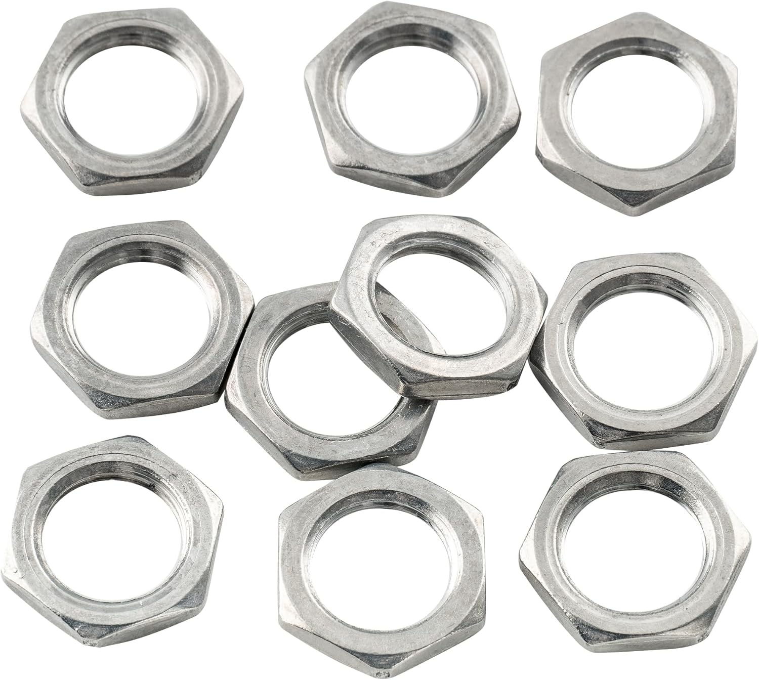 Musiclily Basic M8x0.75 Pots Mounting Hex Nuts for Metric Guitar Bass ...