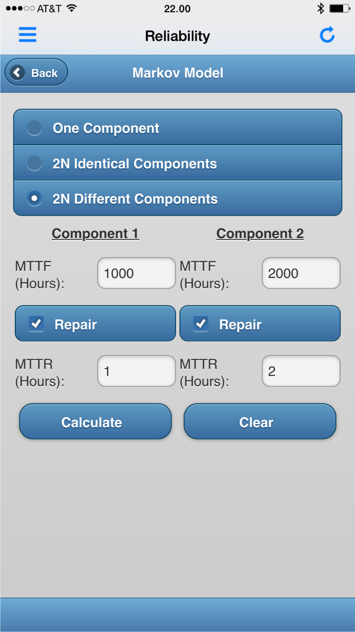 Reliability Calculator - App on Amazon Appstore