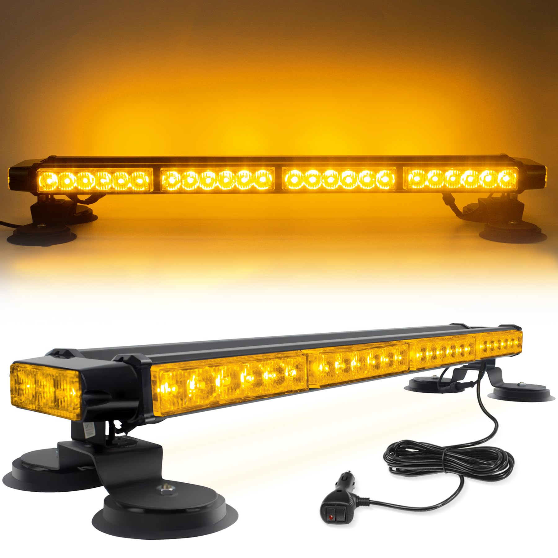 Led Warning Light Bars For Trucks Ledbar Dual Warning Light R65 13,5'