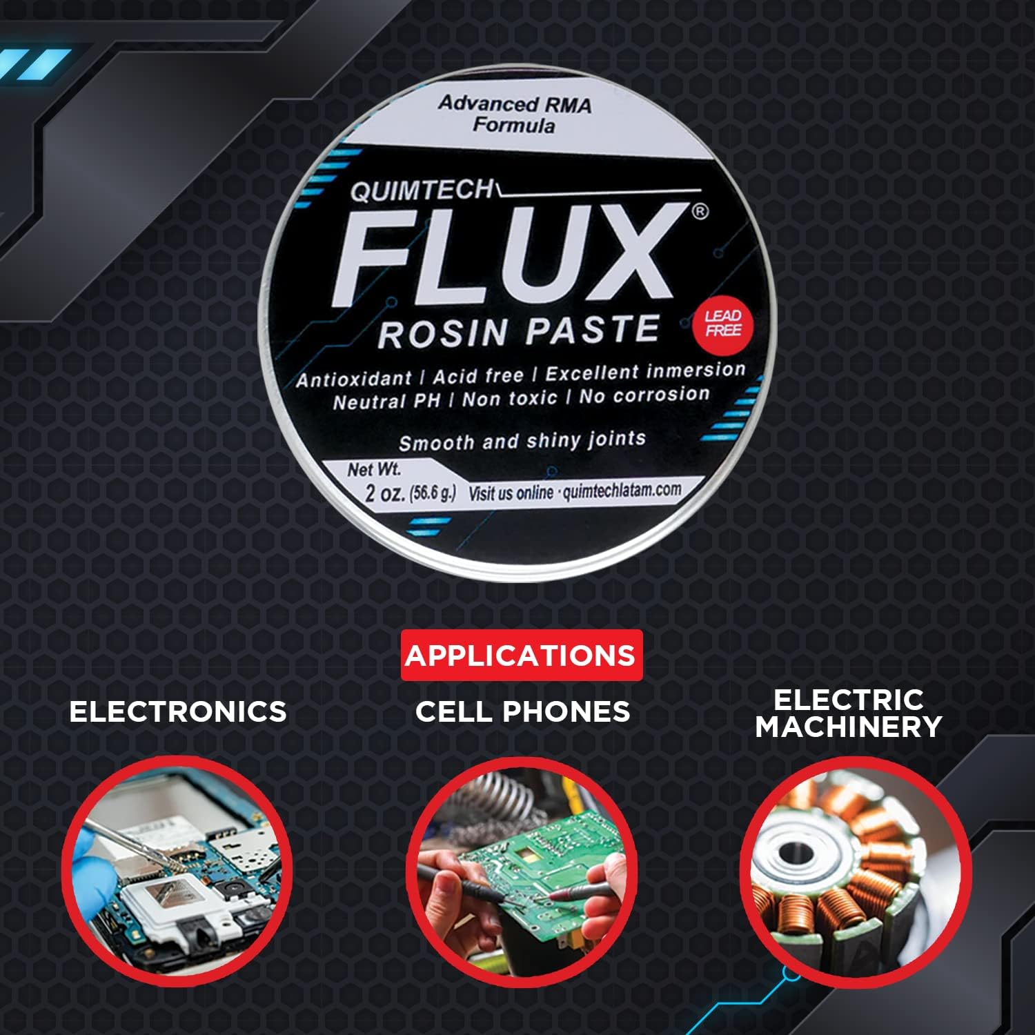 Buy Solder Flux I Solder Paste (2 oz.) I Soldering Flux I Electrical ...