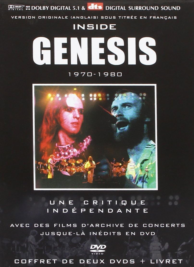 GENESIS - 1970-1980 (2 dvd + Livret): Amazon.co.uk: Genesis: DVD & Blu-ray