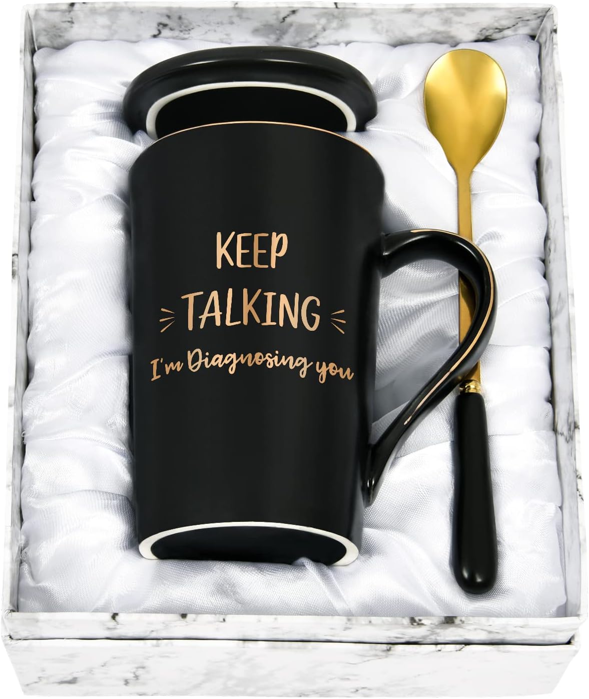 Amazon.com: Casitika Psychology Gifts. 11 oz White Ceramic Psychologist ...