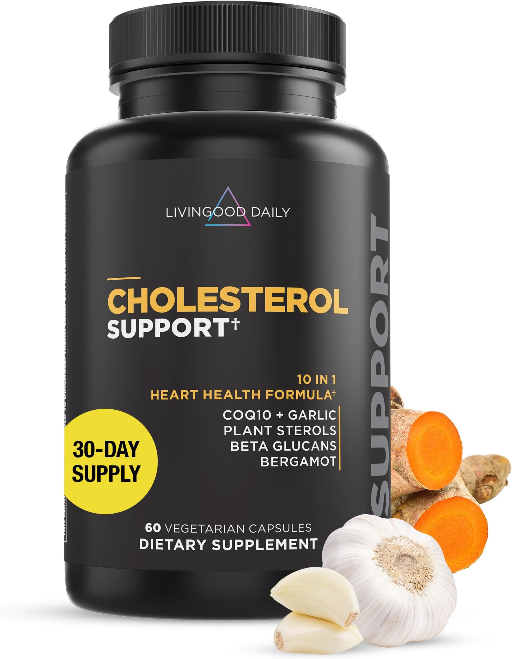Amazon.com: Livingood Daily Men's Hormone Support, 120 Vegetarian ...