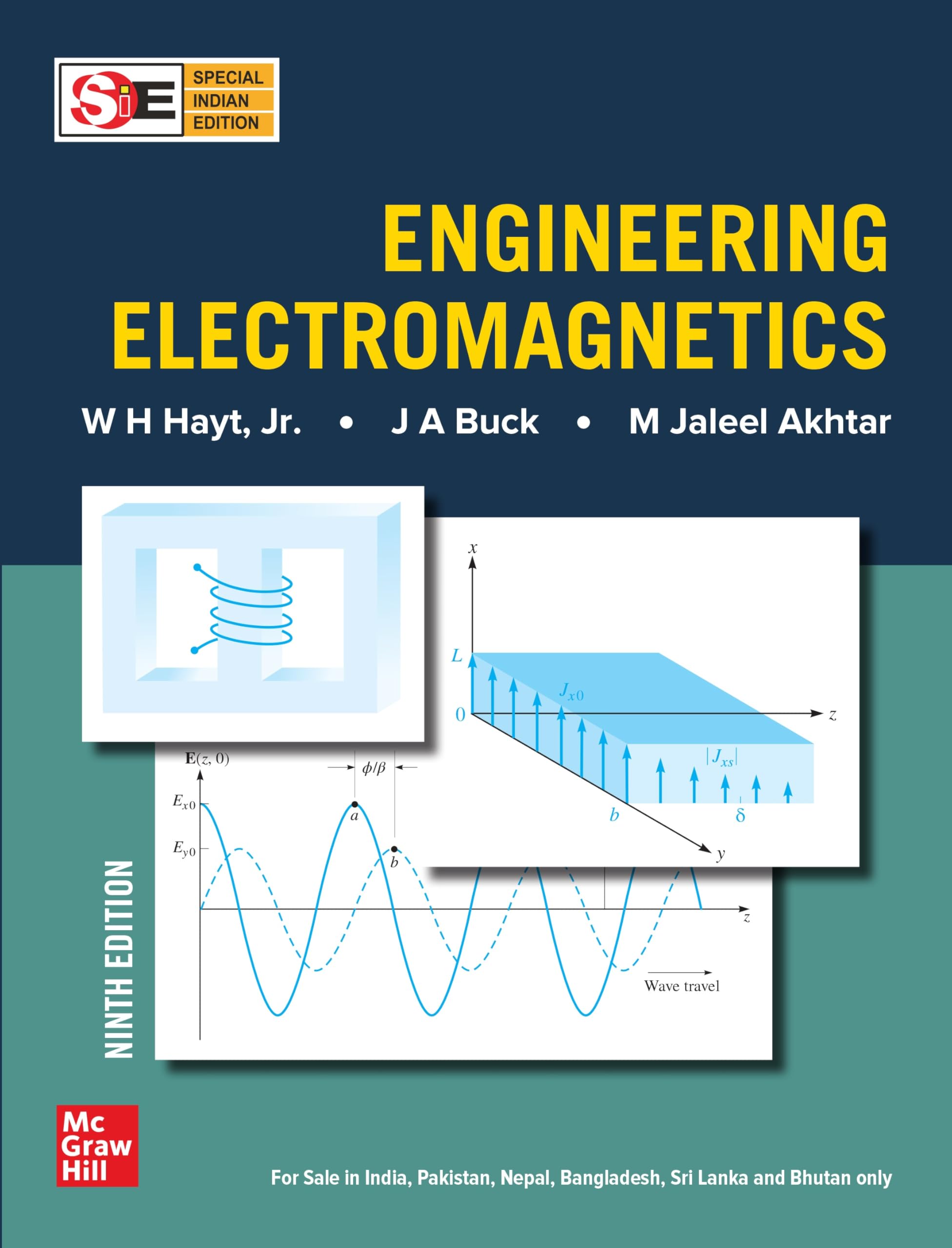 Engineering Electromagnetics|9th Edition : Jr, W H Hayt, Buck, J A ...