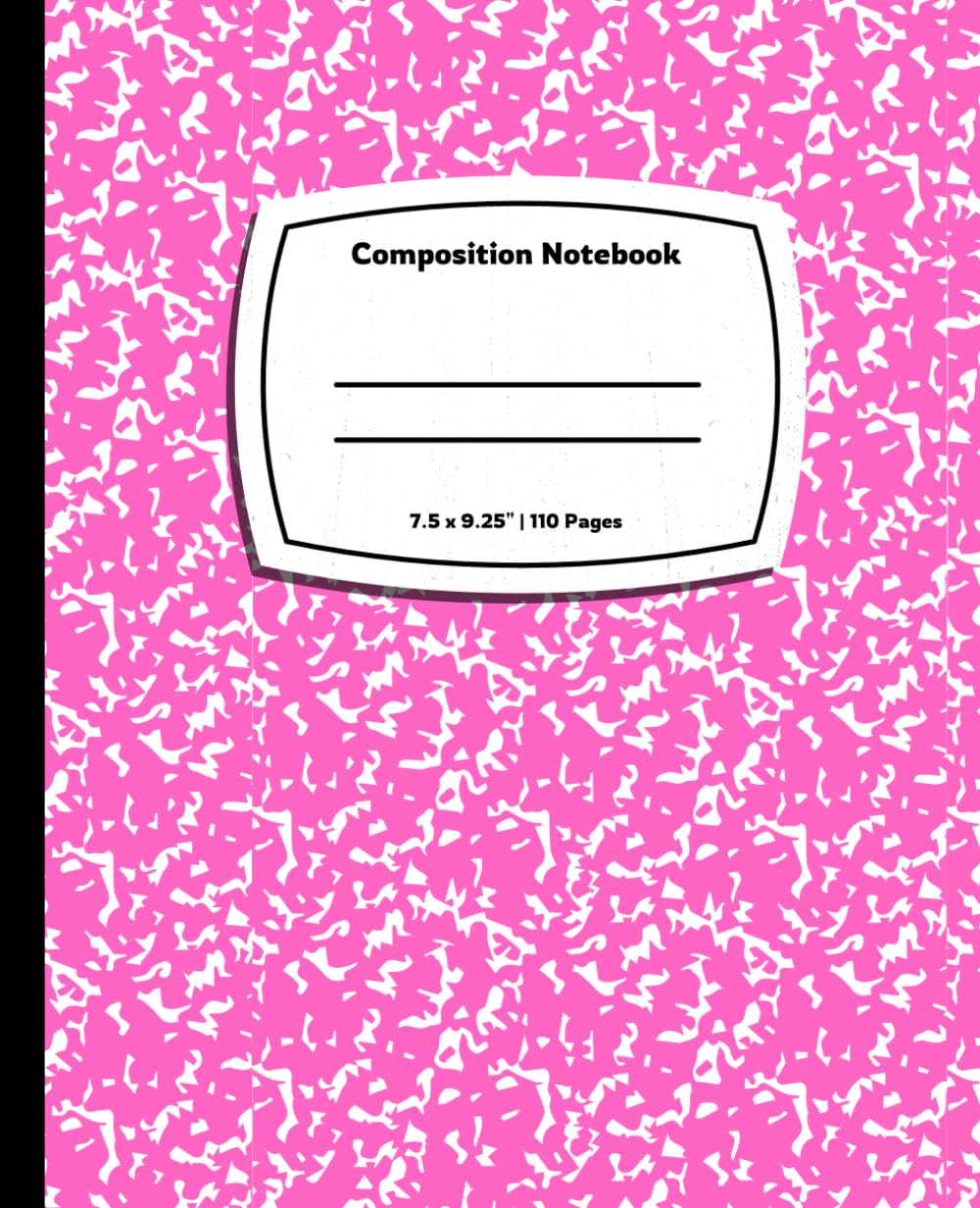 Amazon.com: Composition notebook: 7.5 x 9.25" | 110 Pages: Publishing ...