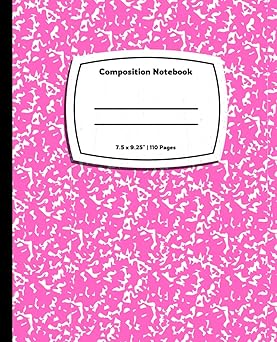 Amazon.com: Composition notebook: 7.5 x 9.25" | 110 Pages: Publishing ...