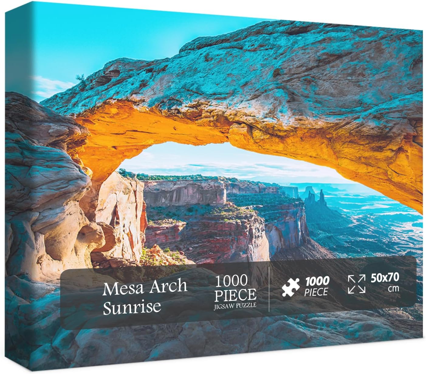 Amazon.com: Mesa Arch Sunrise Puzzles for Adults 1000 Pieces, Delicate ...