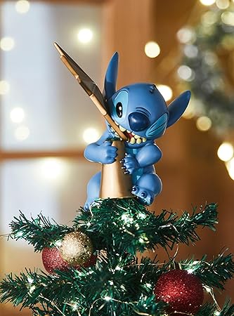 Amazon.com: BoxLunch Disney Lilo & Stitch Bite Tree Topper : Home & Kitchen