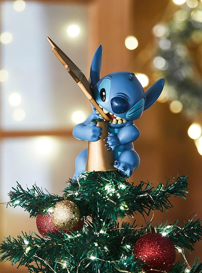 Amazon.com: BoxLunch Disney Lilo & Stitch Bite Tree Topper : Home & Kitchen