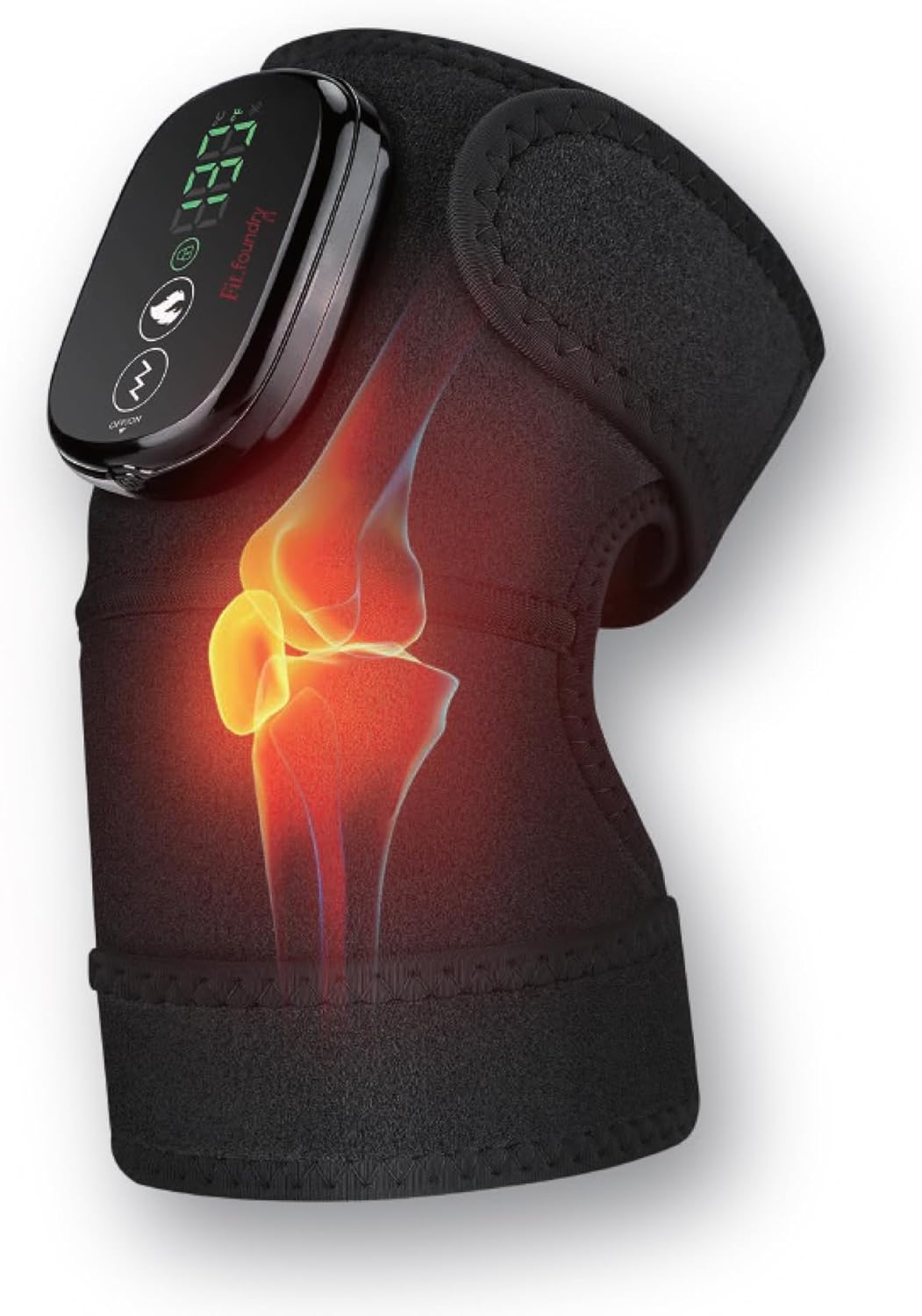 Amazon.com: Fit Foundry Cordless Joint Relief Wrap with Vibration ...