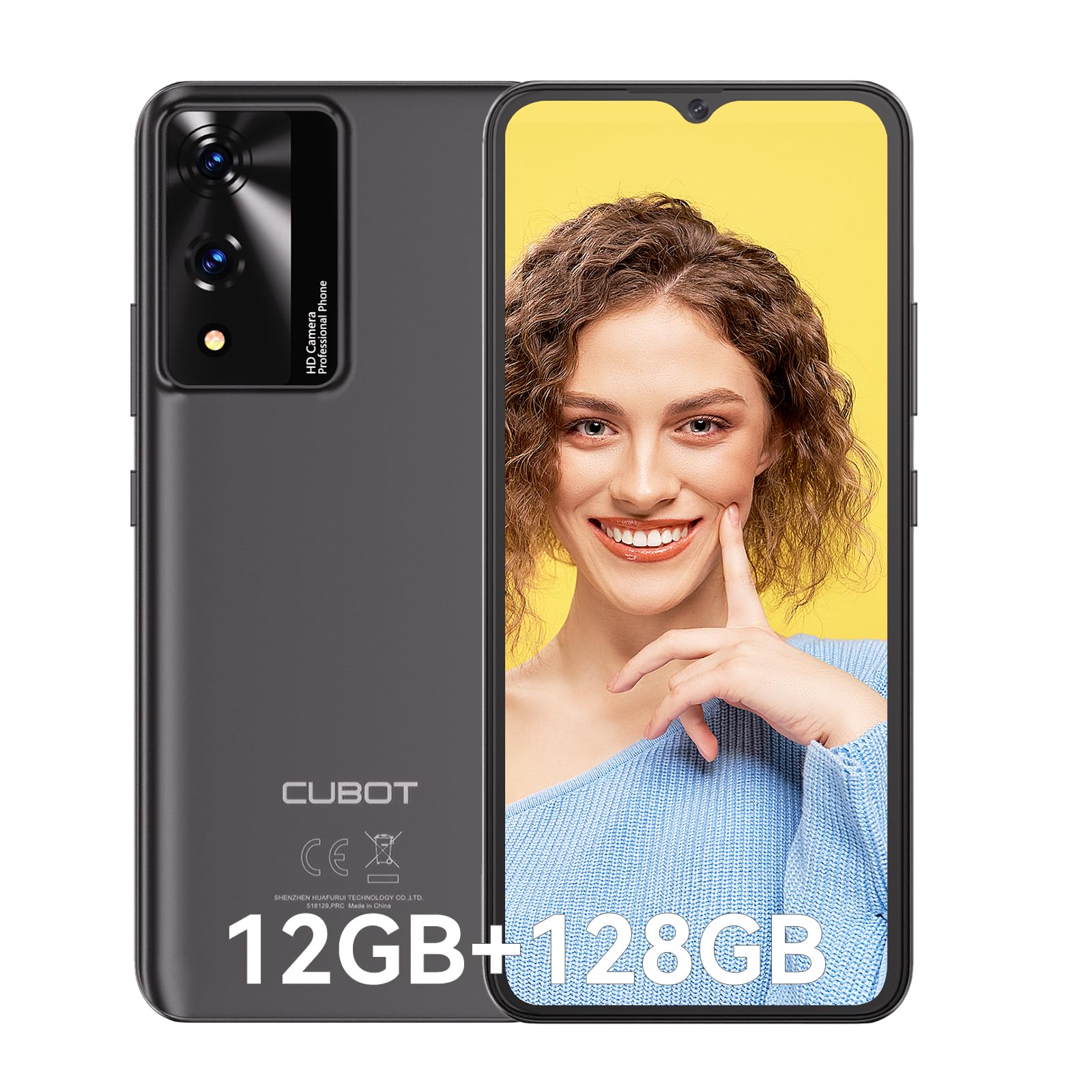 CUBOT Celular A10, Android 14 Smartphone Desbloqueado con Batería de ...