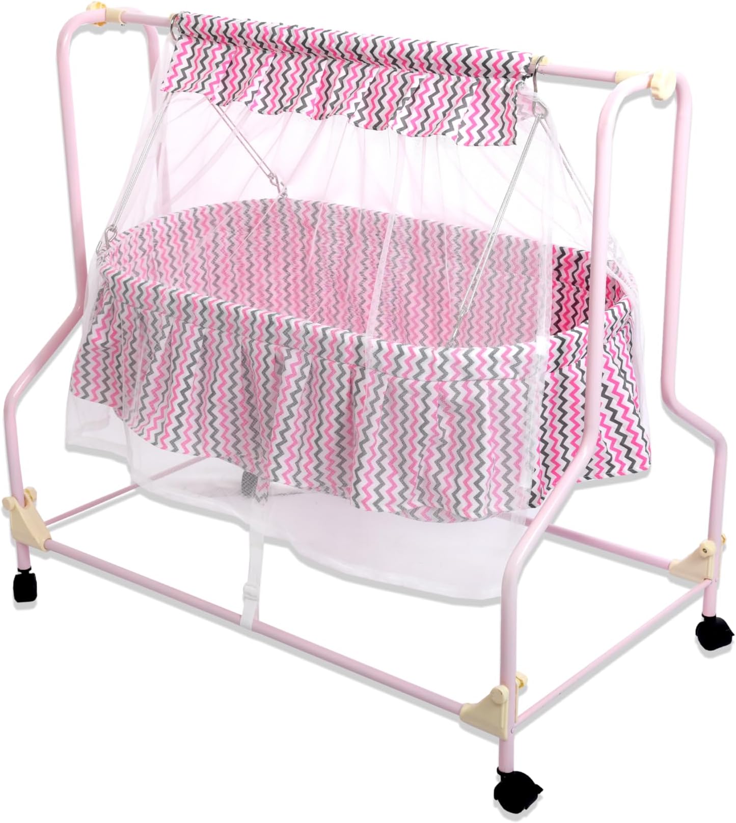 Infanto Cocoon Baby Cradle | Palna | Jhula - Sturdy Metal Frame ...