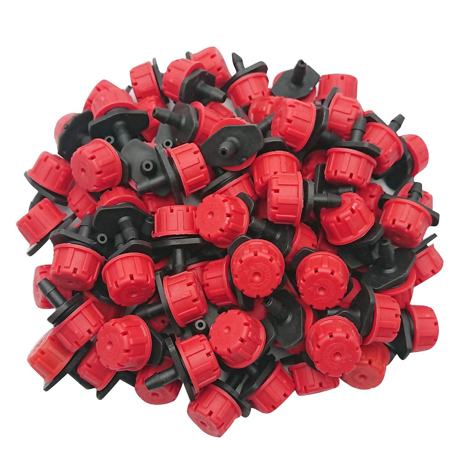 Axe Sickle 100pcs 360 Degree Adjustable Irrigation Drippers Sprinklers ...