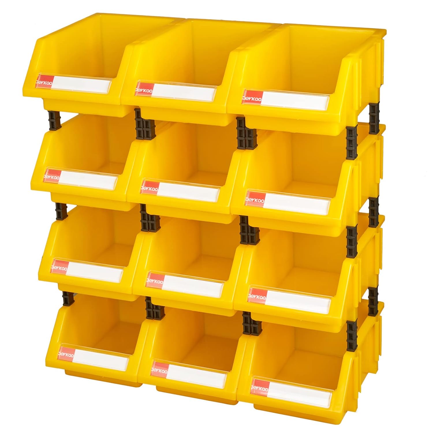 Small Parts Organizer Stacking Storage Bins Tools Storage Bins Heavy ...