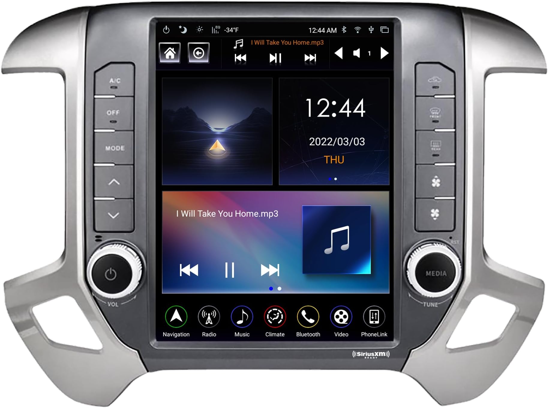 Amazon.com: CZSWCH Qualcomm Android Radio for Chevrolet Silverado/GMC ...