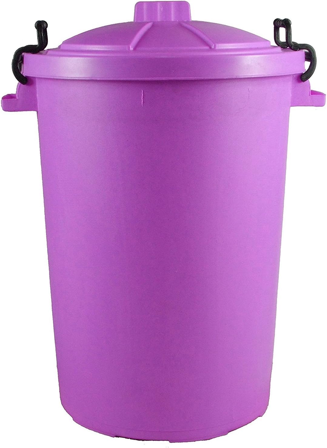 Easy Shopping 85 Litre 85L Extra Large Colour Plastic Dustbin Garden ...