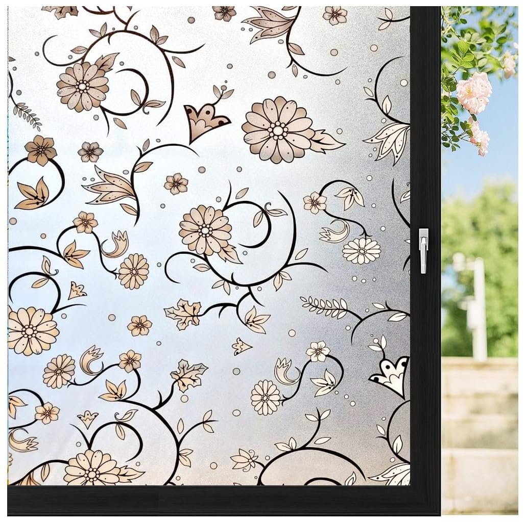 Buy MOCOCO Premium Privacy Window Film Vinyl Frosted Self Adhesive ...