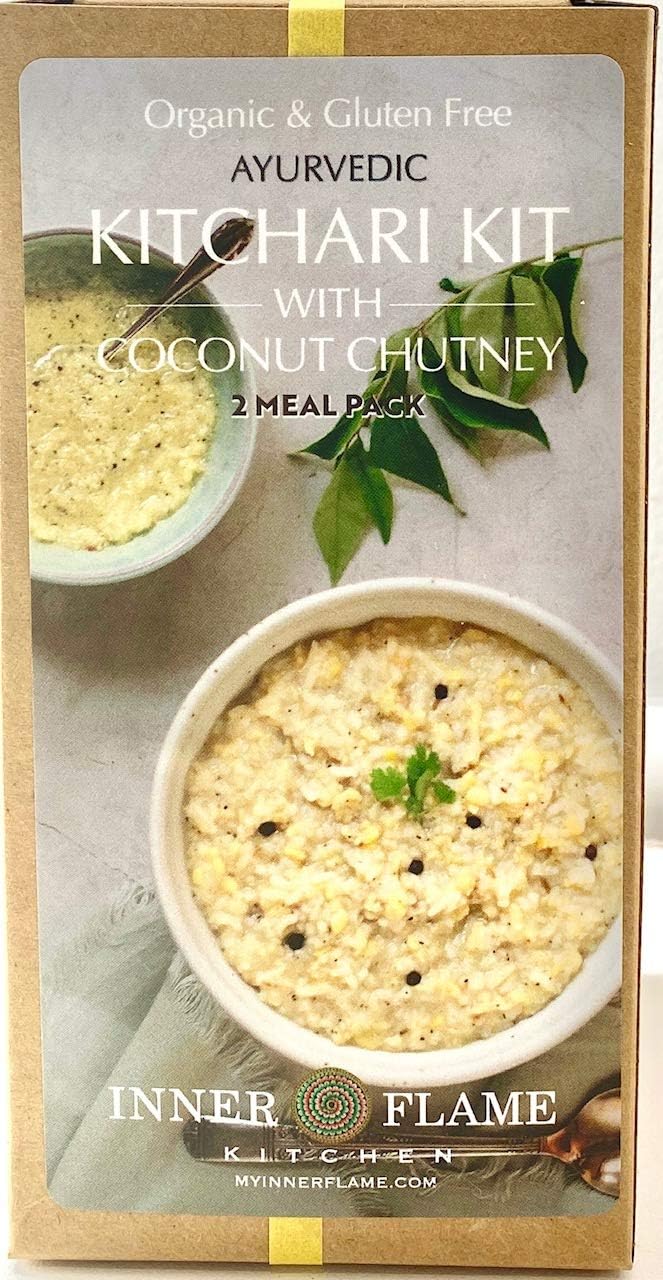 Amazon.com: Organic Kitchari Kit with Coconut Chutney - North and South ...