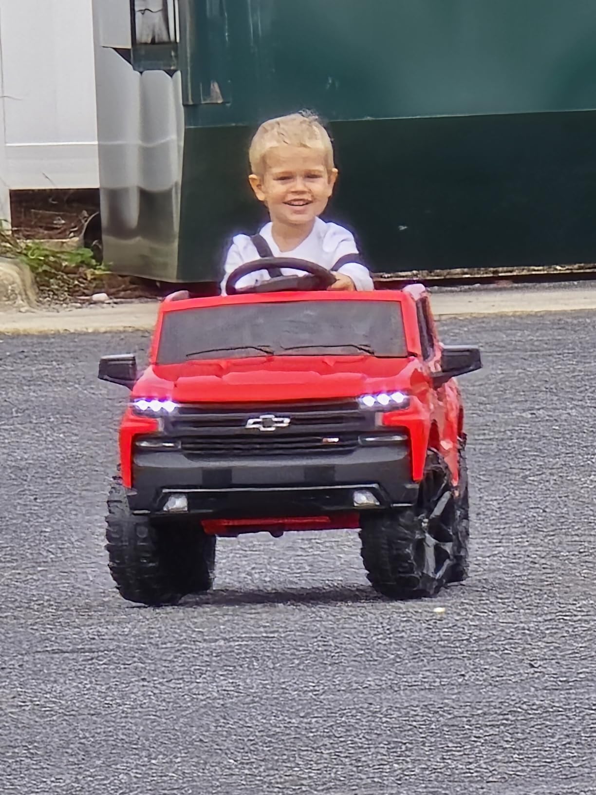 $37/mo - Finance 12V Licenced Chevy Silverado Ride On Truck for Kids to ...