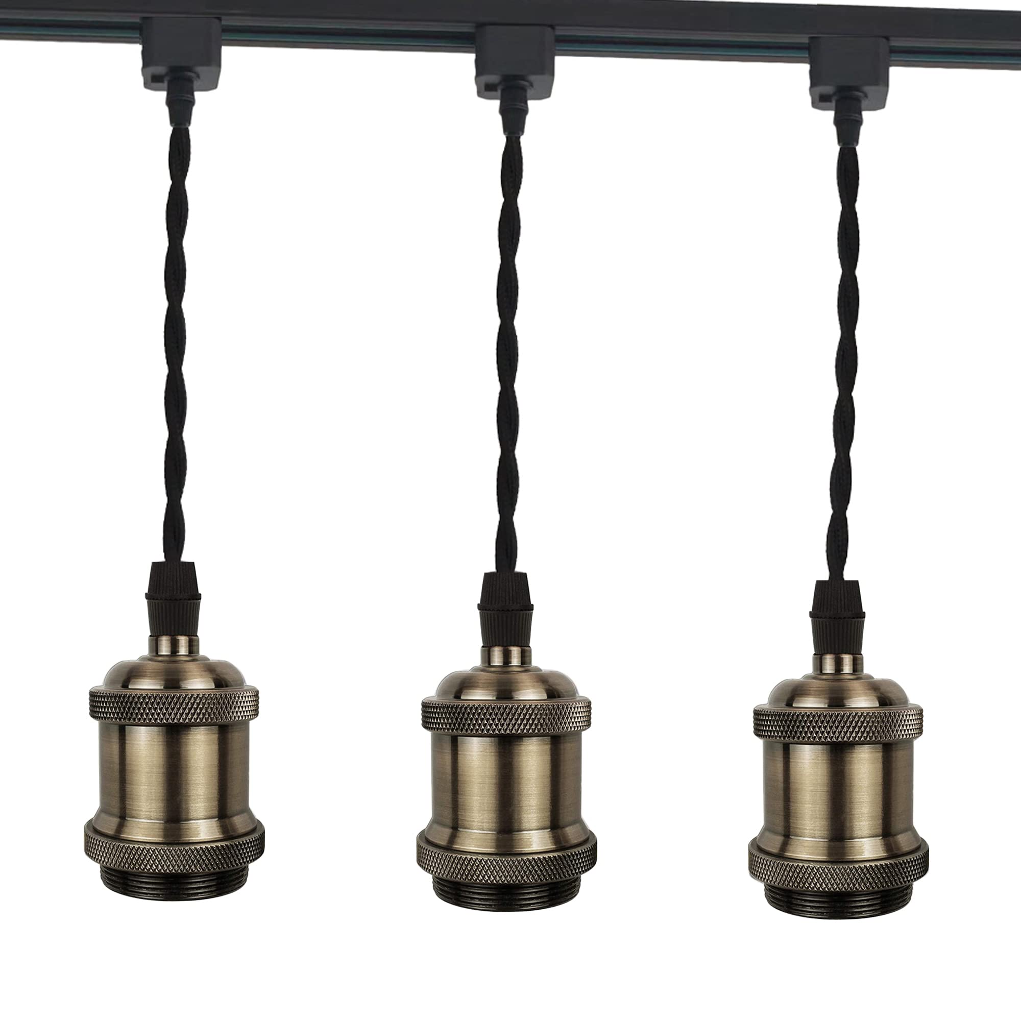 Track Pendant Light Socket Kiven 1 Light J Type Track Lighting