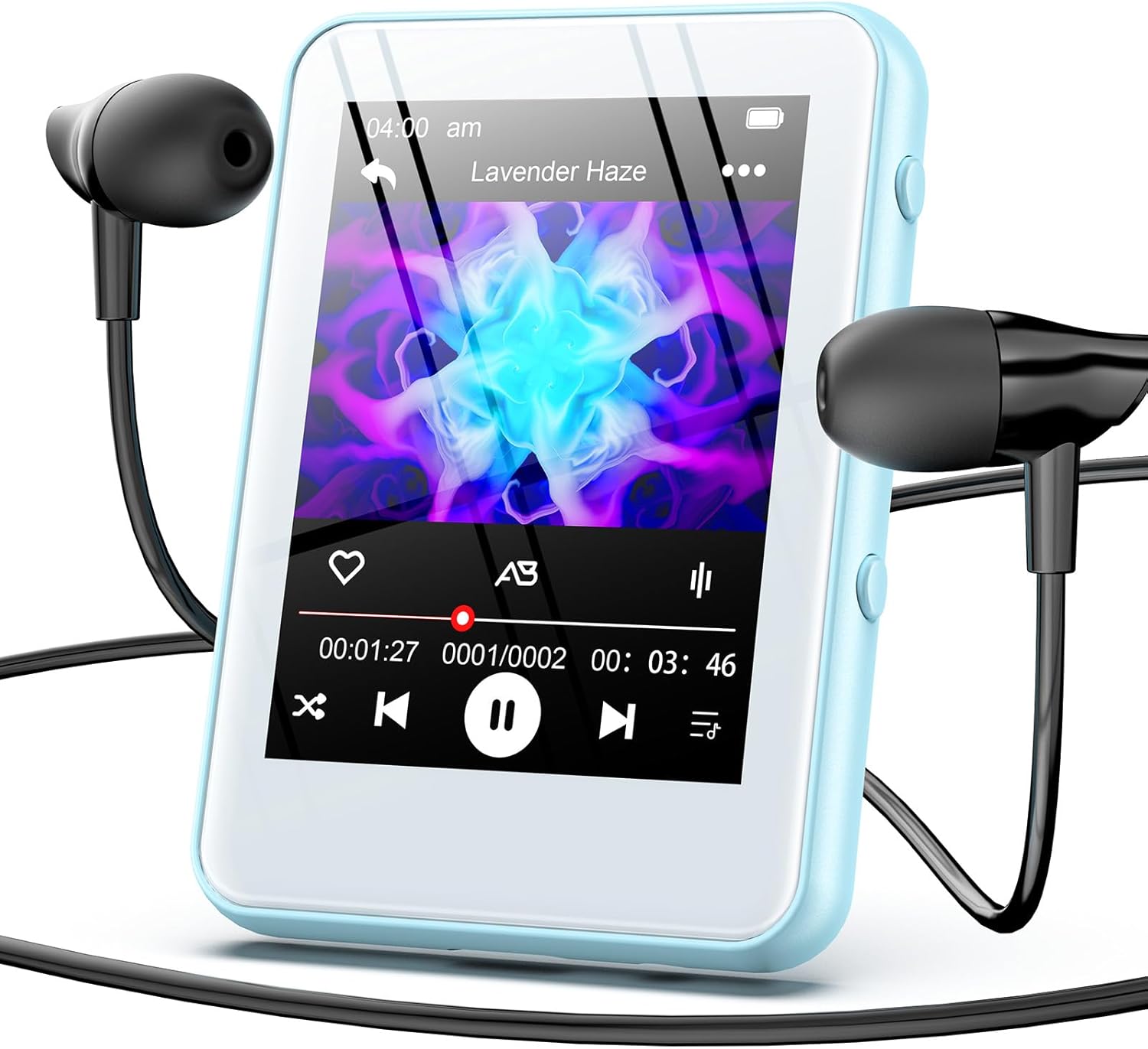 Amazon.com: 64GB MP3 Player with Bluetooth,Portable Digital Music MP3 ...