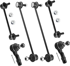 Amazon.com: BOXI (Set of 6) Front and Rear Stabilizer Sway Bar End ...