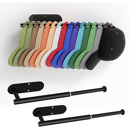 Amazon.com: SOEWIOU 3 Pcs Hat Rack for Baseball Caps, Multi-Function ...
